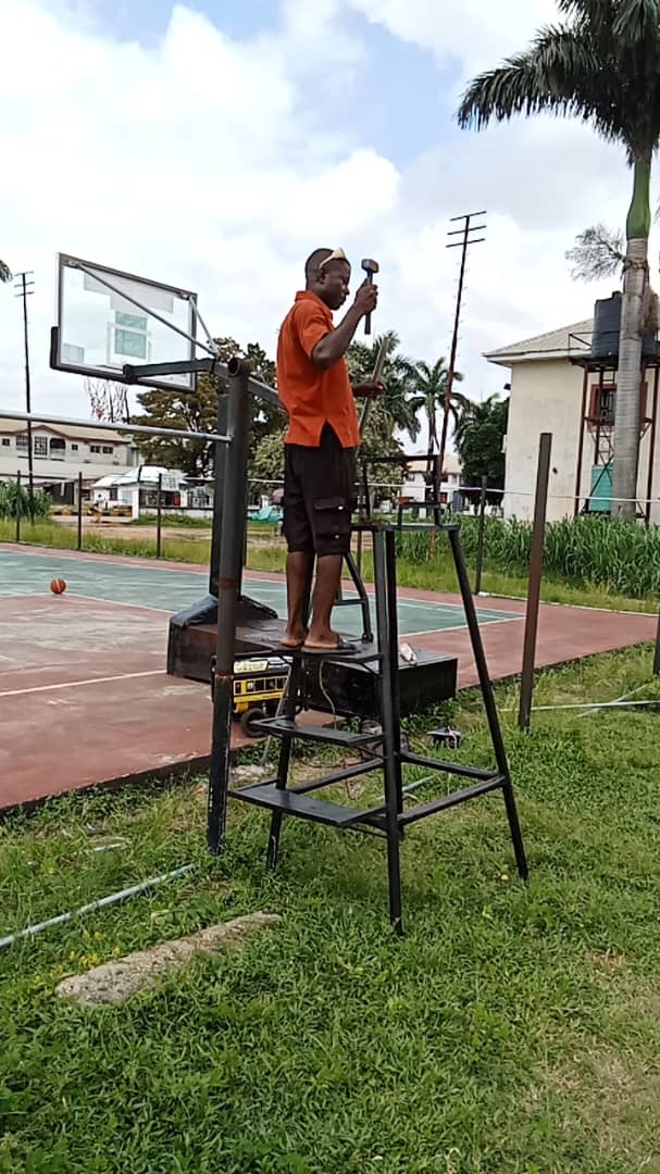 IMBA Begins Renovation of Dan Anyiam Stadium Basketball Court | SILVER NEWS