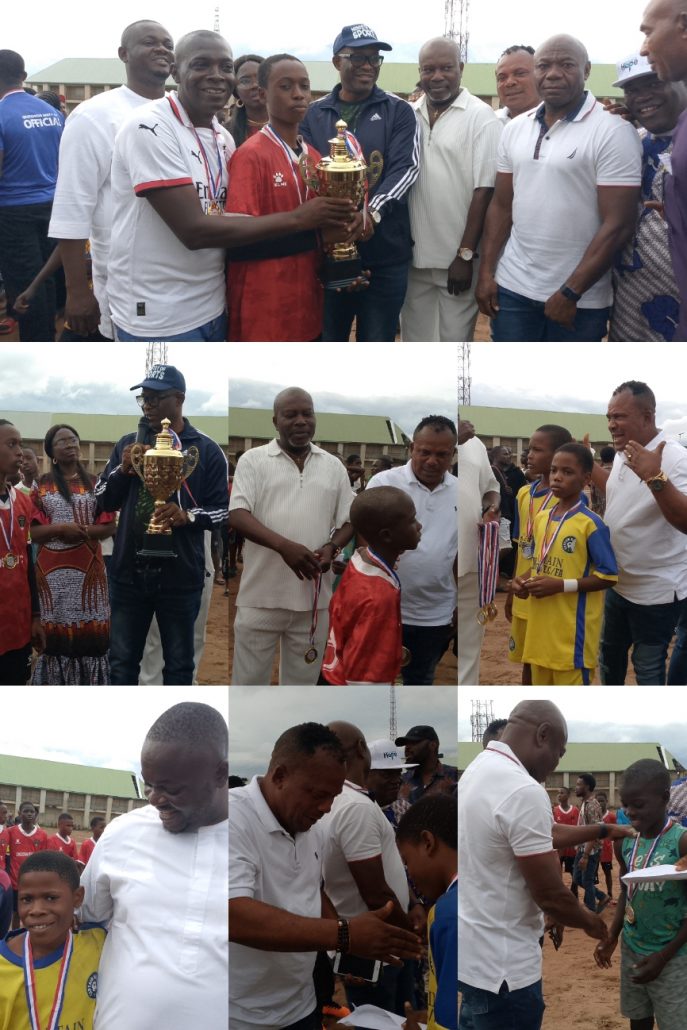 CATCH THEM YOUNG: HON. ONYEOCHA FLAGS OFF FUTURE FOOTBALL STARS IN IMO ...